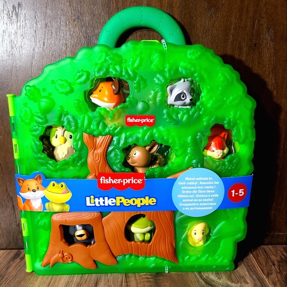 Fisher-Price | Toys | Carry Along Forest Friends Tree Playset ...